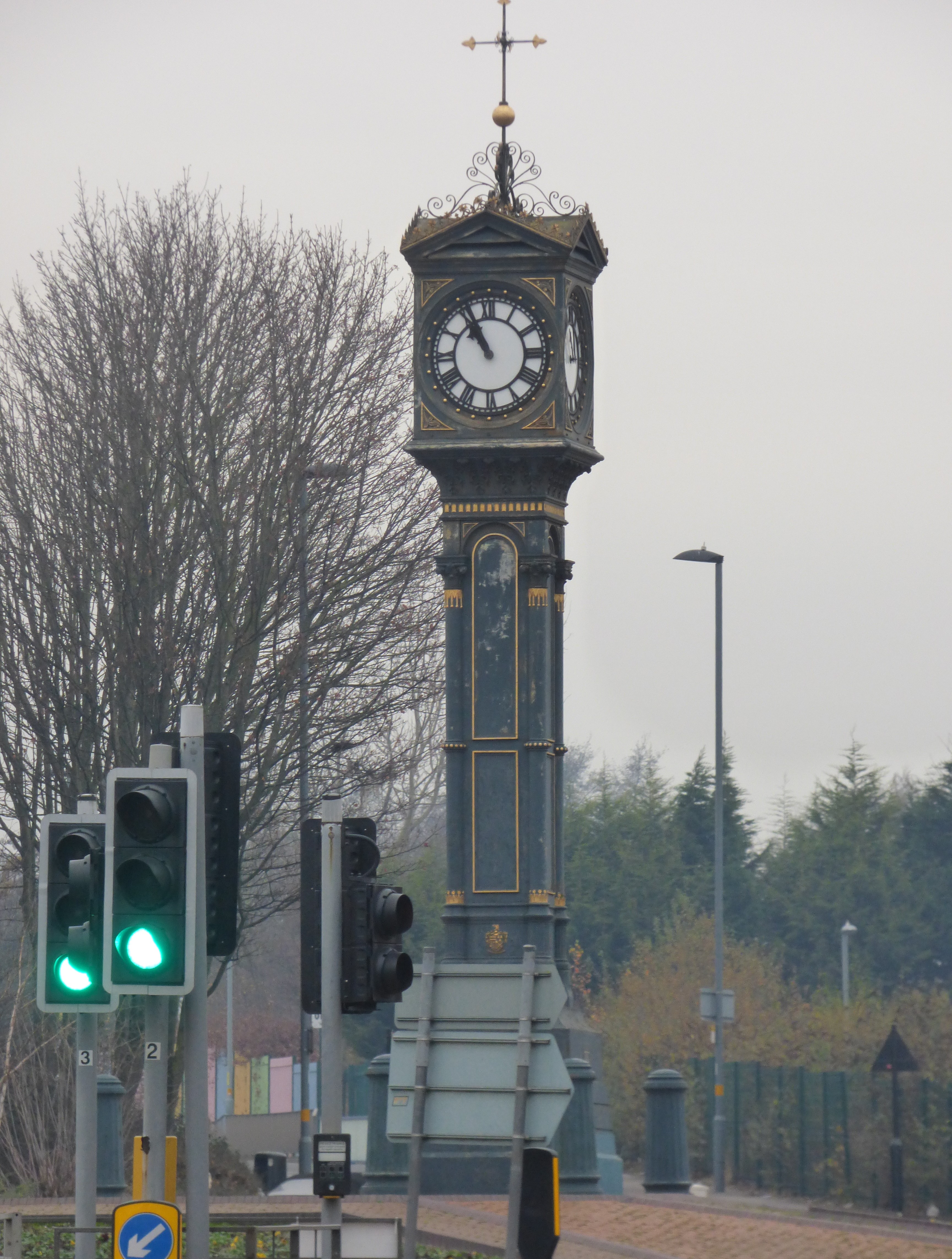 The Aston Cross Clock - Stopped Clocks