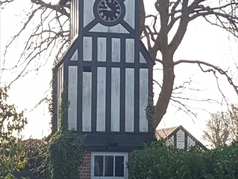 Village Clock - Burstall, Suffolk - Stopped Clocks