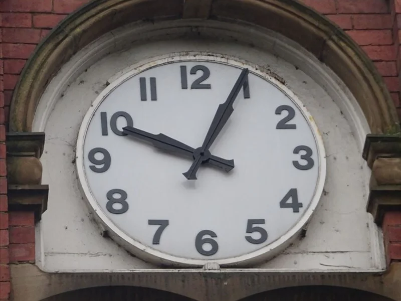 Calls Wharf Clock - Leeds, UK - Stopped Clocks